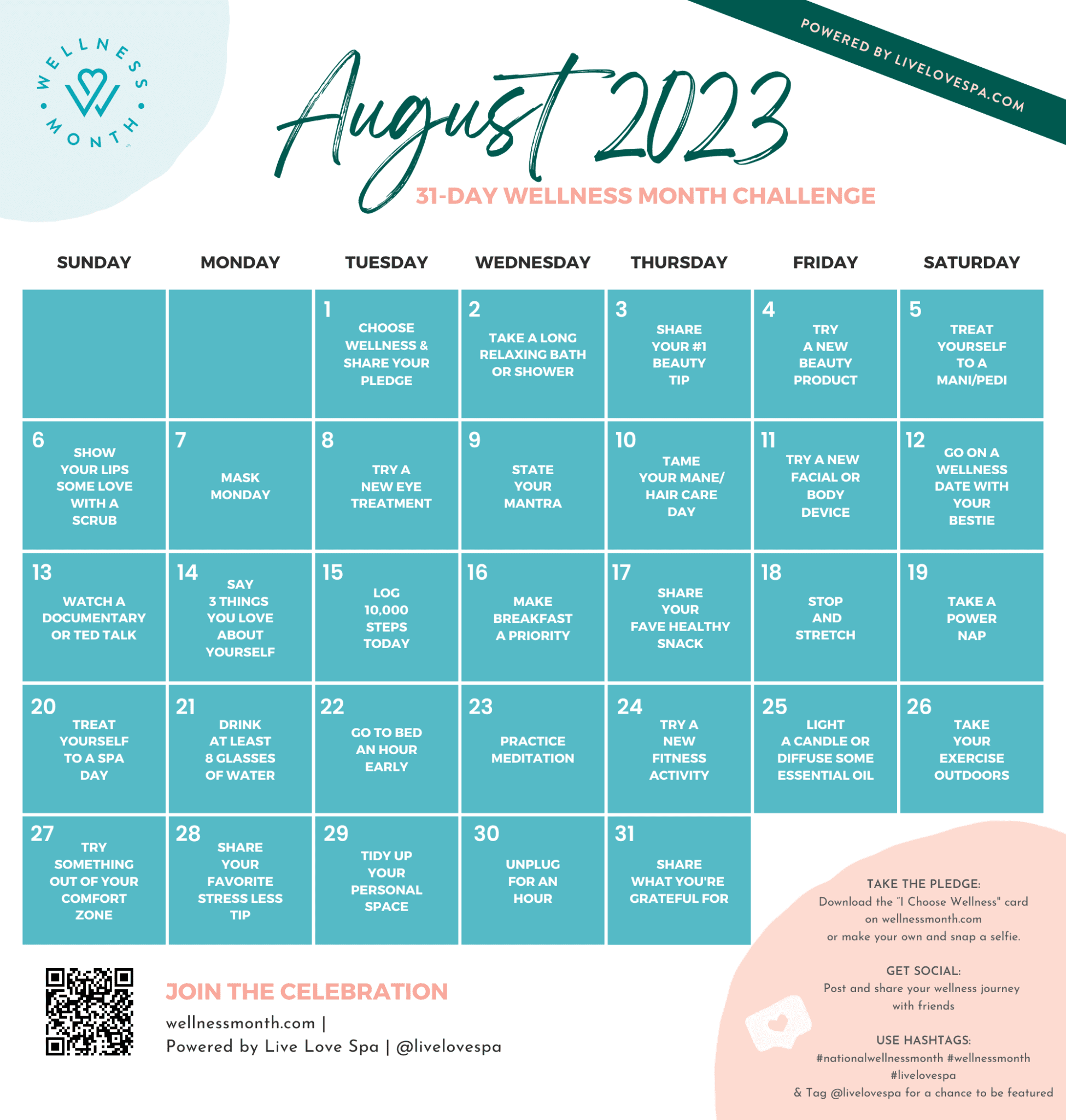 How to Celebrate Wellness Month - Well Defined 2025