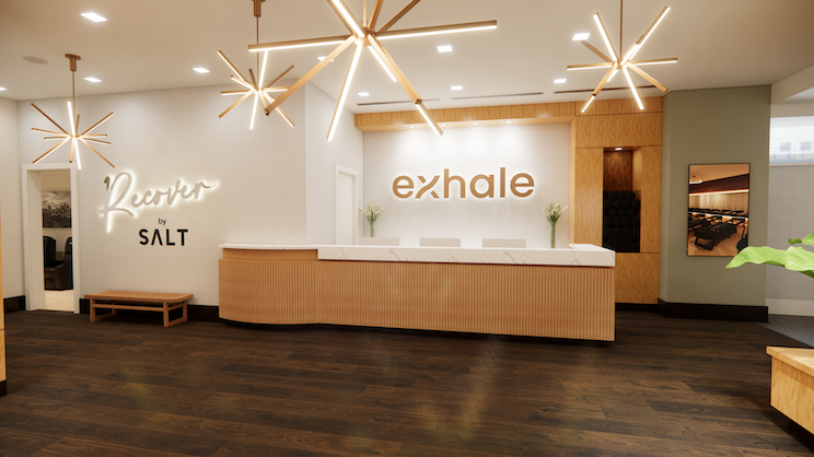 The Recently Renovated Exhale Atlanta Teams Up With Salt Fitness to ...